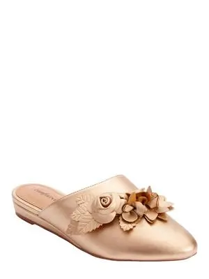 COMFORTVIEW Ayla Slip-On Mule Gold