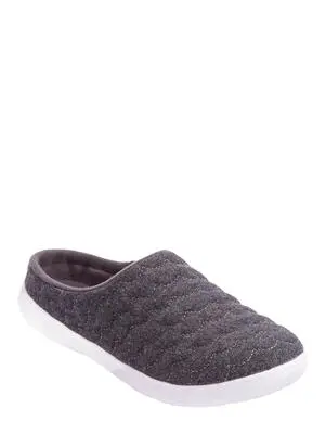COMFORTVIEW Collins Quilted Slip-on Sneakers - Grey