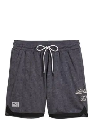 PUMA X Represent Mesh Basketball Shorts - Galactic Gray