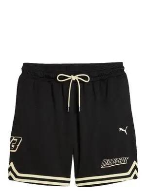 PUMA X Represent Mesh Basketball Shorts - Puma Black