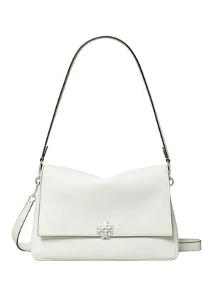 Tory Burch Leather Shoulder Bag - Bianco