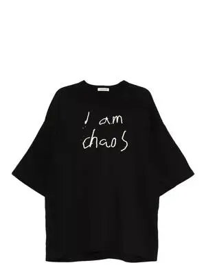UNDERCOVERISM Chaos Print T-shirt - Black