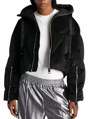 Khrisjoy Hooded Zip Jacket Black