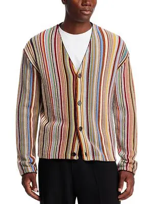 Paul Smith Striped Knit Cardigan - Multicolor