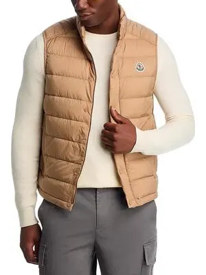 Moncler Barthe Down Vest Medium Beige