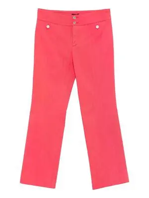 Etro Front-pocket Straight Trousers - Pink