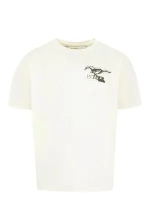 ONE OF THESE DAYS Mustang Cross T-shirt - Neutrals
