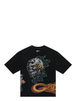 GODSPEED P.y.p Skull Graphic T-shirt - Black