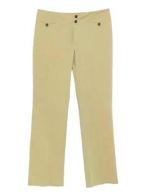 Etro Buttoned Front-pocket Trousers - Green