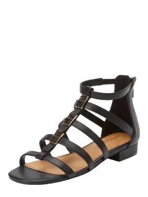 COMFORTVIEW The Cassandra Sandal - Black