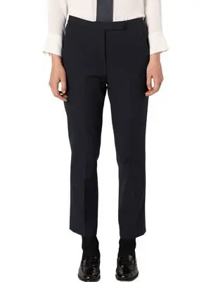 Gerard Darel Celia Straight Suit Pants - Navy Blue