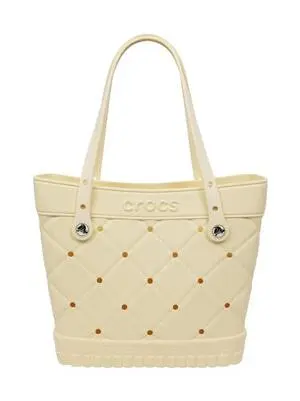 CROCS Medium Quilted Tote - Yellow Light