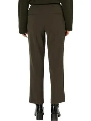 Gerard Darel Clarael Cropped Trousers - Khaki Green