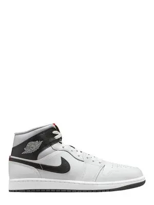 JORDAN 1 Mid White Infrared Sneakers - Summit White/neutral Grey/infrared 23