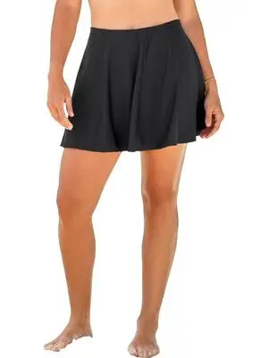 SWIM 365 Compression Swim Skirt - Black