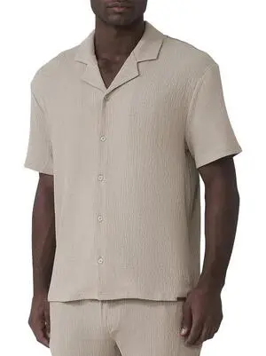 MAUVAIS Eivissa Relaxed Fit Shirt Light Beige