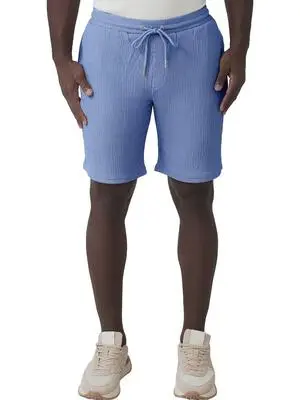 MAUVAIS Eivissa Slim Stretch Shorts - Medium Blue