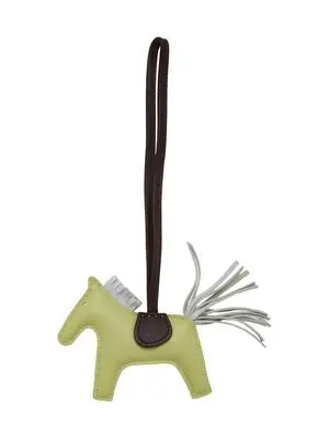 Hermès Multicolor Milo Rodeo Bag Charm - Yellow