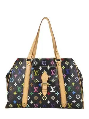 LOUIS VUITTON Takashi Murakami X Monogram Multicolore Aurelia - Black
