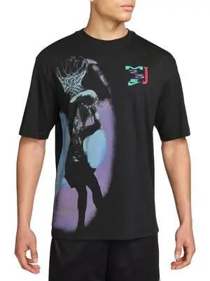 JORDAN Brooklyn Dream Dunk Graphic T-shirt - Black