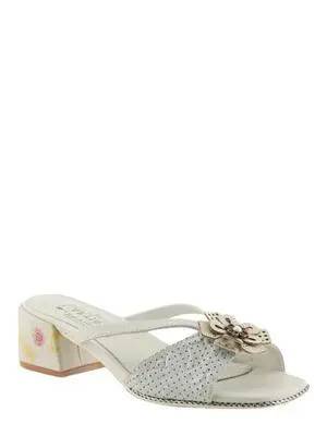 SPRING STEP SHOES Europa Sandal - Off White Multi