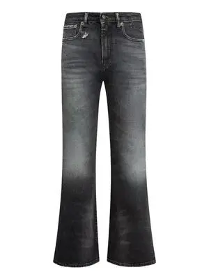 R13 Joan Flared Jeans - Grey