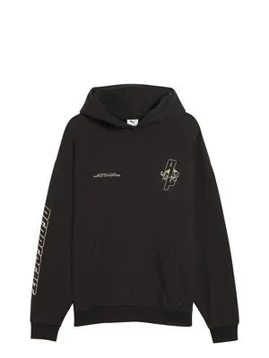 PUMA X Represent Oversized Hoodie - Black
