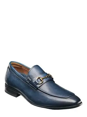Florsheim Zaffiro Mock Toe Bit Loafer - Navy