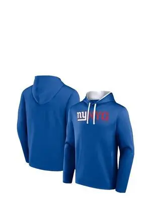 LOGO ATHLETIC New York Giants Head Start Pullover Hoodie - Royal