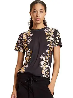 Cynthia Rowley Foil Printed Tee - Multi