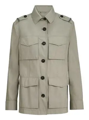 BRUNELLO CUCINELLI Cotton Blend Field Jacket