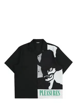 PLEASURES Immoral Button-down Shirt - Black