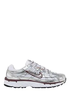 Nike P-6000 Metallic Sneakers - White