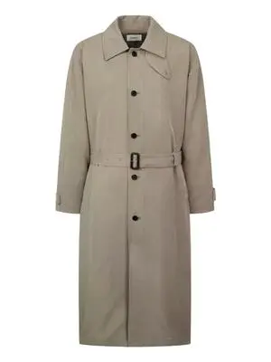 STUDIO TOMBOY Belted Trench Coat - Neutrals