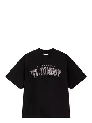 STUDIO TOMBOY Crew-neck T-shirt - Black