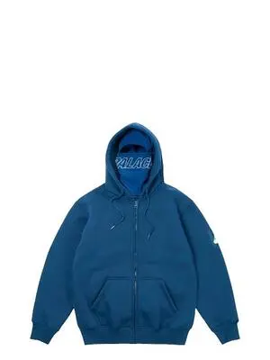 PALACE Facemask Thermal Hood - Navy Blue