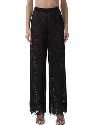 AFRM Pamela Sheer Lace Pants - Noir