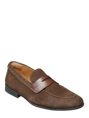Florsheim Modena Moc-toe Penny Loafer - Brown Suede