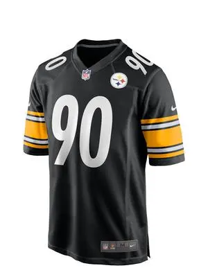 Nike Nfl Pittsburgh Steelers Game Football Jersey - Black