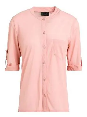 ROBERTO COLLINA Jersey Shirt - Salmon Pink