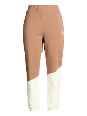 EA7 Cotton Track Pants - Brown