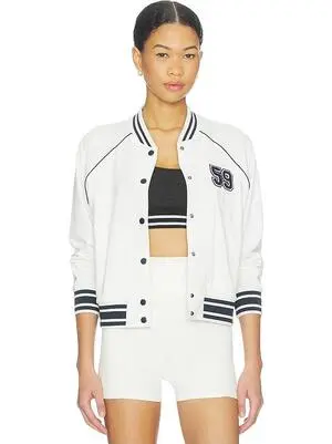 Splits59 Hayes Varsity Rigor Jacket - White