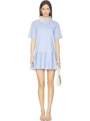 MAUDE CLUB Dalton Dress - Blue Plaid