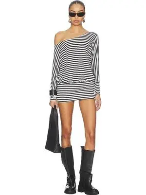 NIIHAI Charli Dress - Black & White Stripes