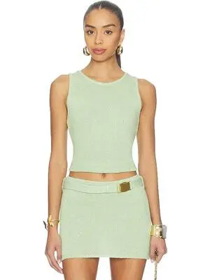 ASTA RESORT Natalia Top - Seafoam Green