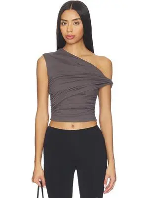 Superdown Alessia Top - Grey