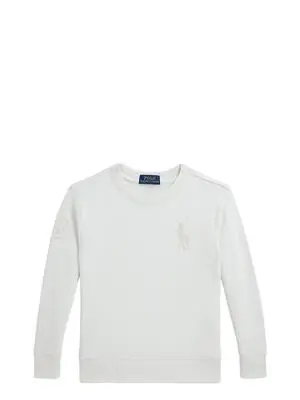 Ralph Lauren Big Pony French Terry Sweatshirt - Deckwash White