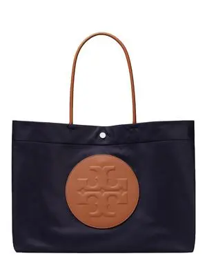 Tory Burch Ella Twist Reversible Tote - Navy