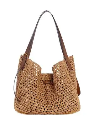 Rag & Bone River Large Paper Straw Tote Bag - Natural