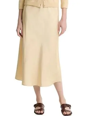 Vince Pull On Slip Skirt - Chamomile